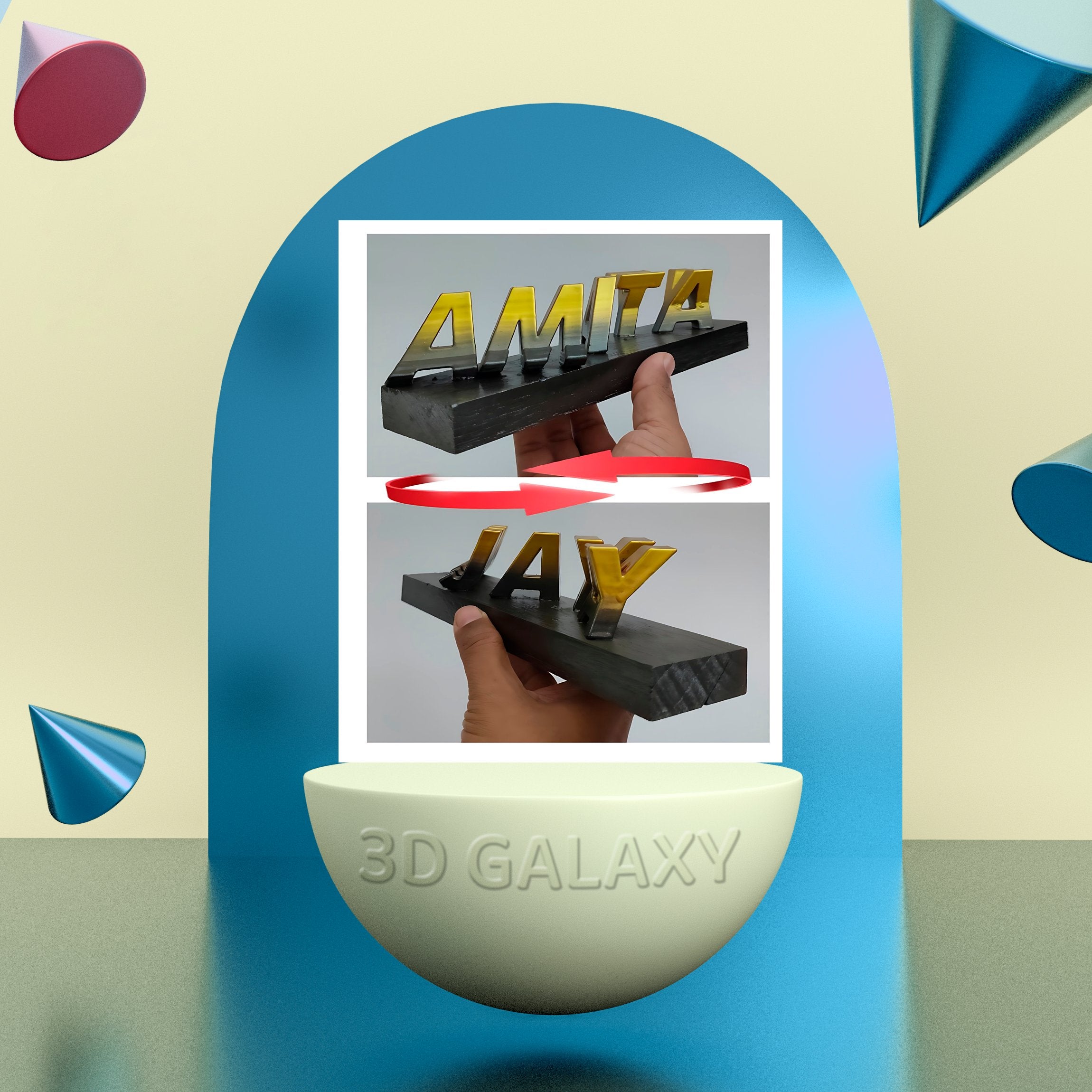 3D Galaxy - 3D Miniature , 3D Moon , 3D Printing Filament