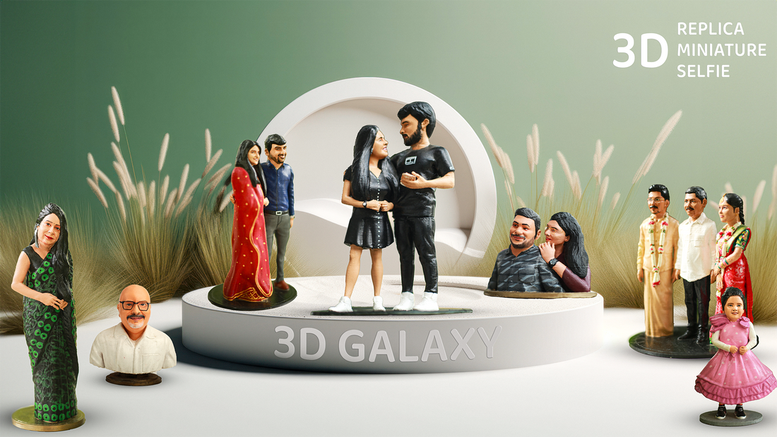 3D Galaxy - 3D Miniature , 3D Moon , Customized Gifts